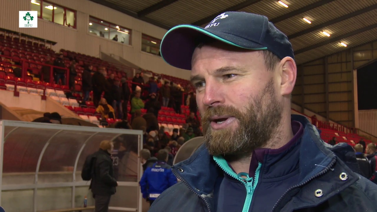 Irish Rugby TV: Nigel Carolan On Ireland U-20s' Winning Start - YouTube