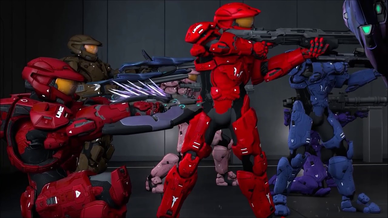 [Mashup] - Burn ("Halo & RvB Tribute") - YouTube