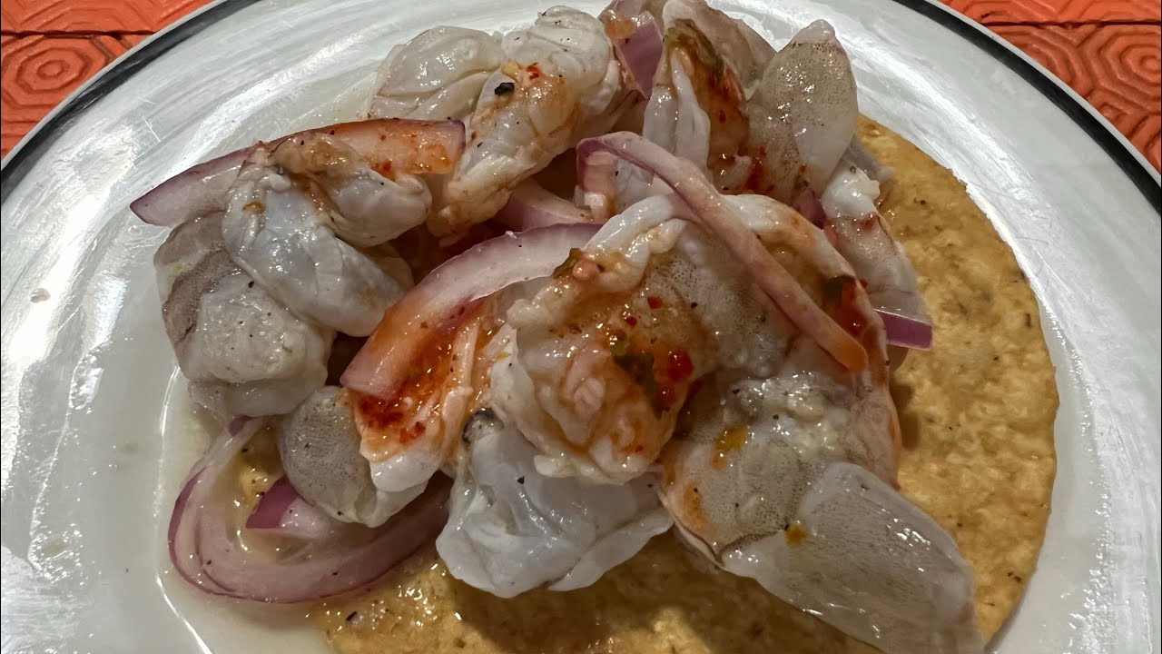 Aguachile con chiltepin - YouTube