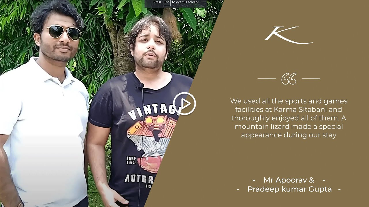 Excellent sports and games facilities at #KarmaSitabani | Mr Apoorav ...