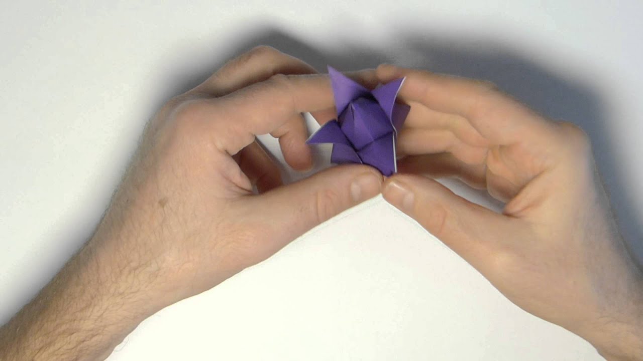 Tulip Origami Howto / Оригами тюльпан - Panasonic Lumix DMC-FZ200 Video ...