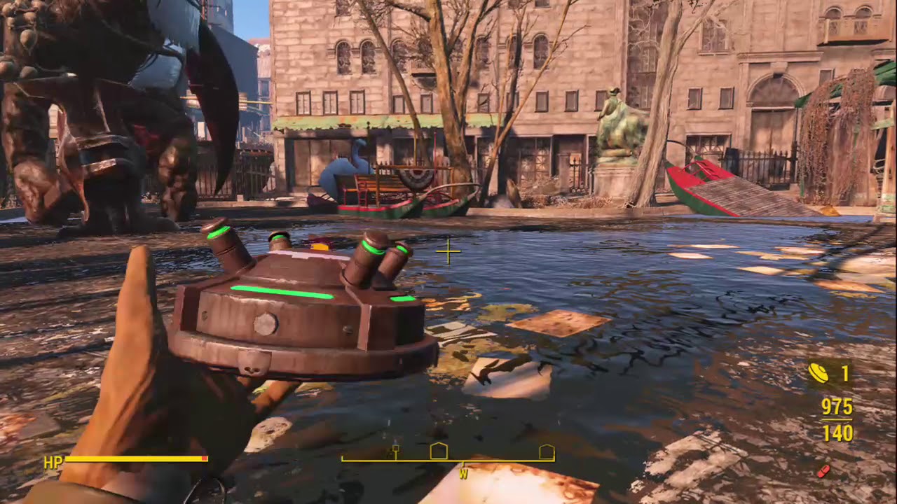 Swan takes flight (Fallout 4) - YouTube