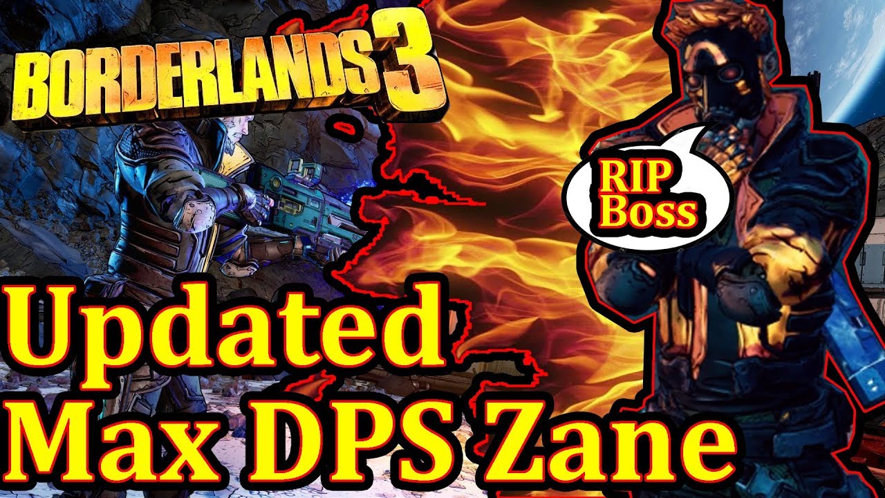 Updated Max DPS Zane Build Borderlands 3 Operator Class - YouTube