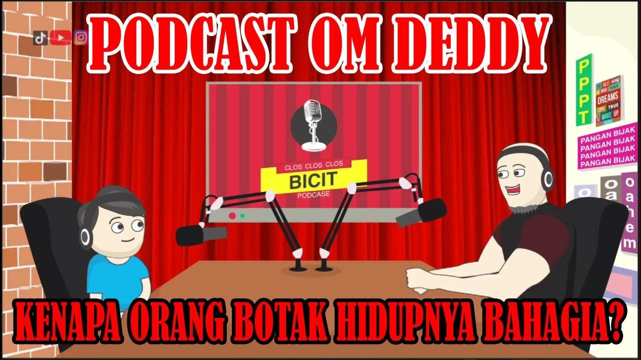 Podcast Om Deddy | Kenapa Orang Botak Hidupnya Bahagia ? - YouTube