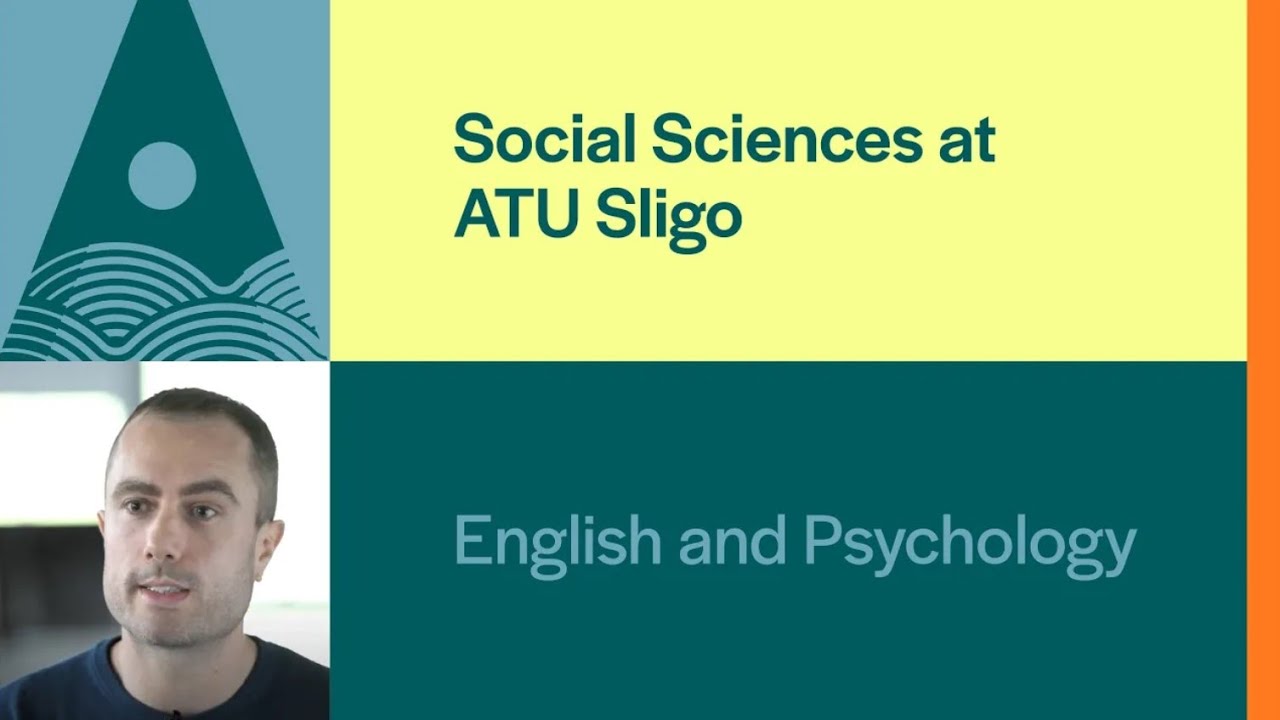 English and Psychology at ATU Sligo - YouTube
