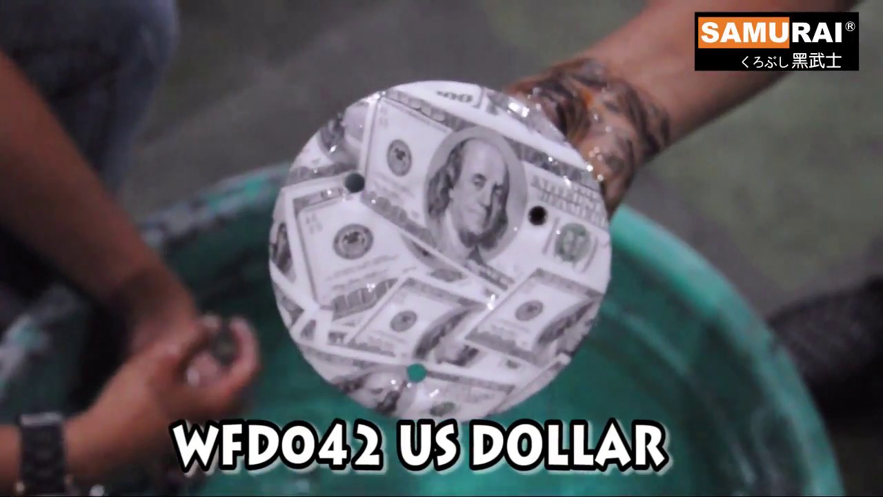 Water Transfer Film Tutorial By Samurai Paint PH - YouTube