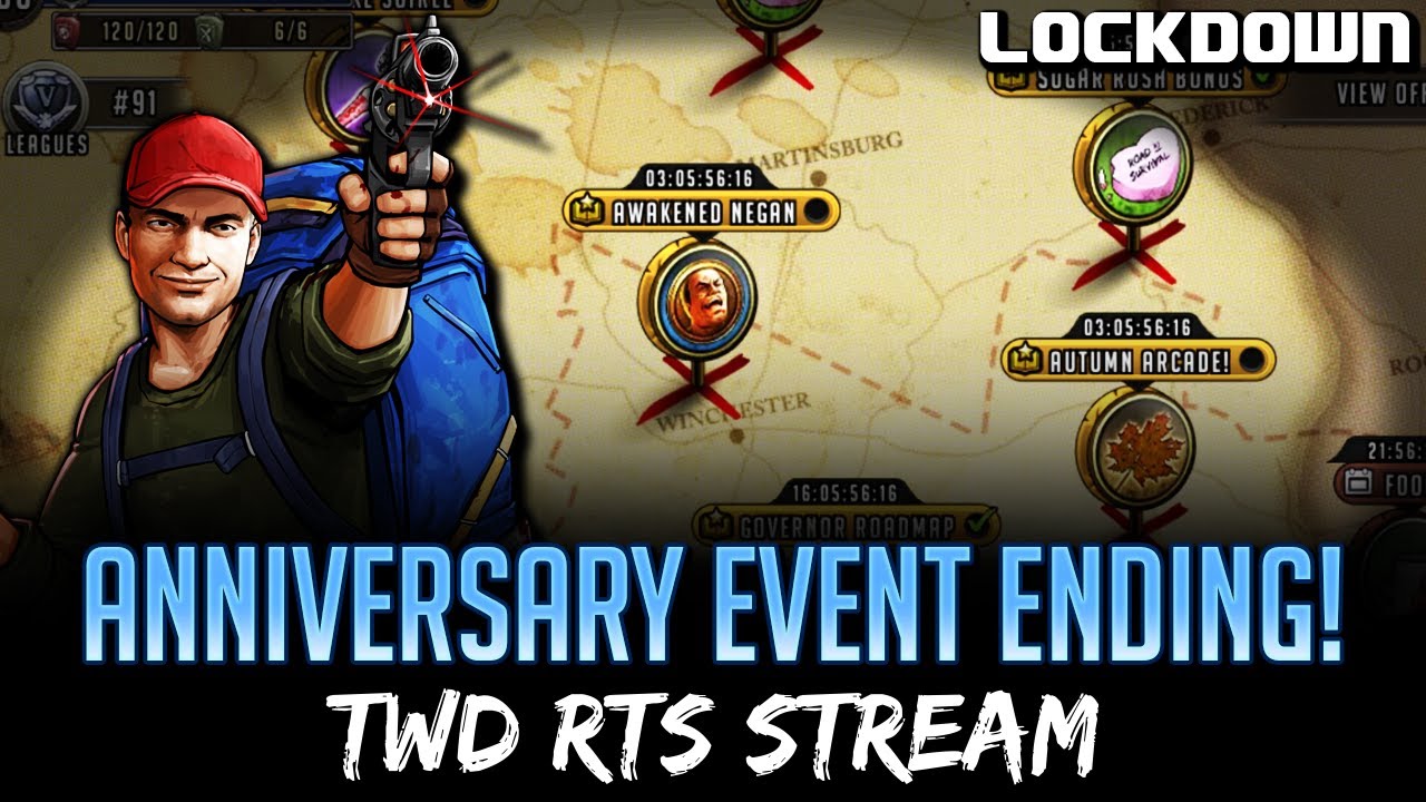 Anniversary Event Ending! TWD RTS Stream - The Walking Dead: Road to ...