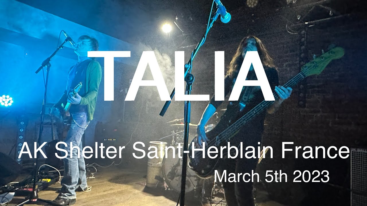 TALIA Live Full Concert 4K @ AK Shelter Saint-Herblain France March 5th ...