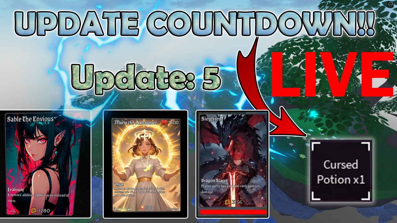 🔴LIVE🔴 Card RNG Update Countdown! GALAXY CARDS & MORE! | ROBLOX - YouTube