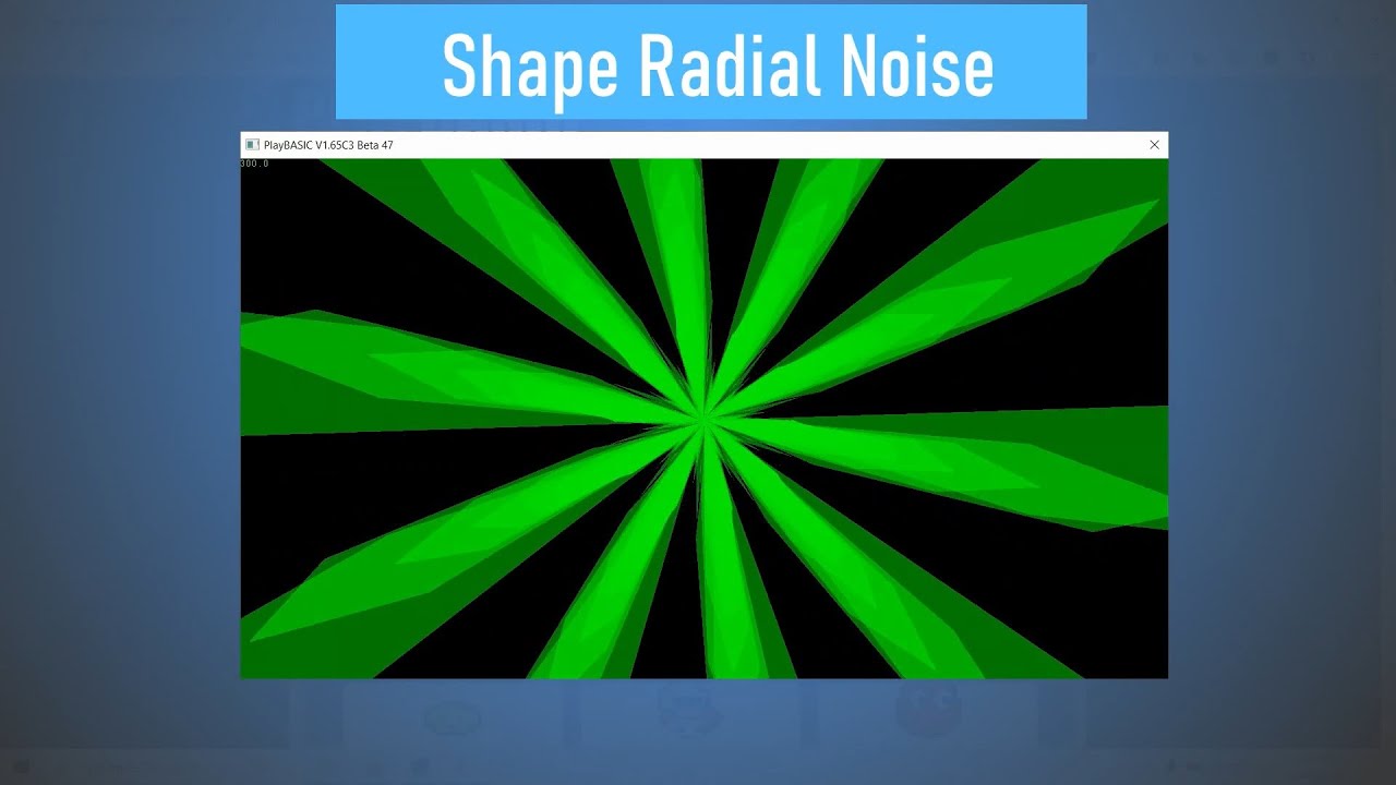 Shape Radial Noise Demo - YouTube