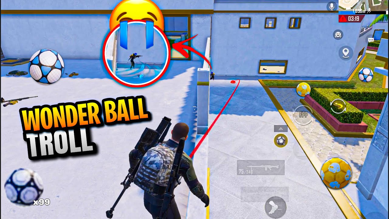 VICTOR troll with a wonder ball 😅 - YouTube