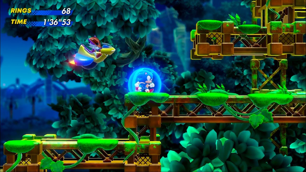 Sonic Superstars: Speed Jungle Zone Act Sonic [1080 HD] - YouTube