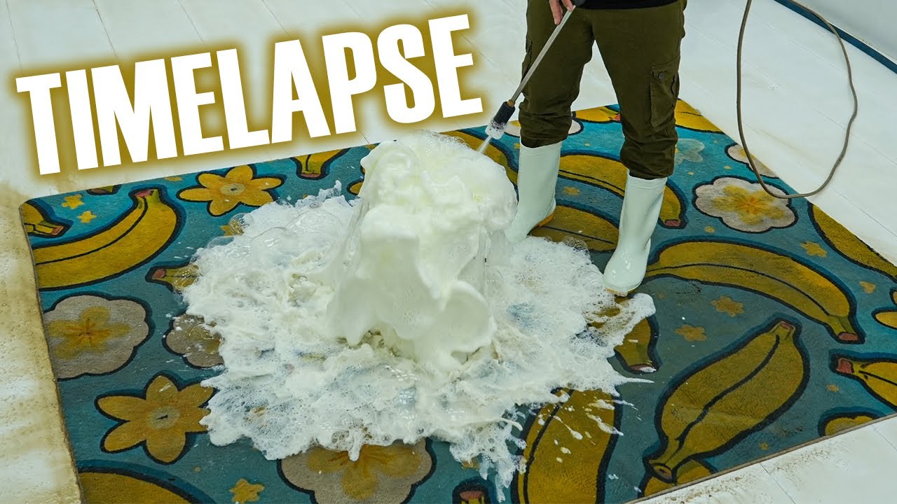 Carpet Cleaning Timelapse: Relaxing and Satisfying Transformations ...