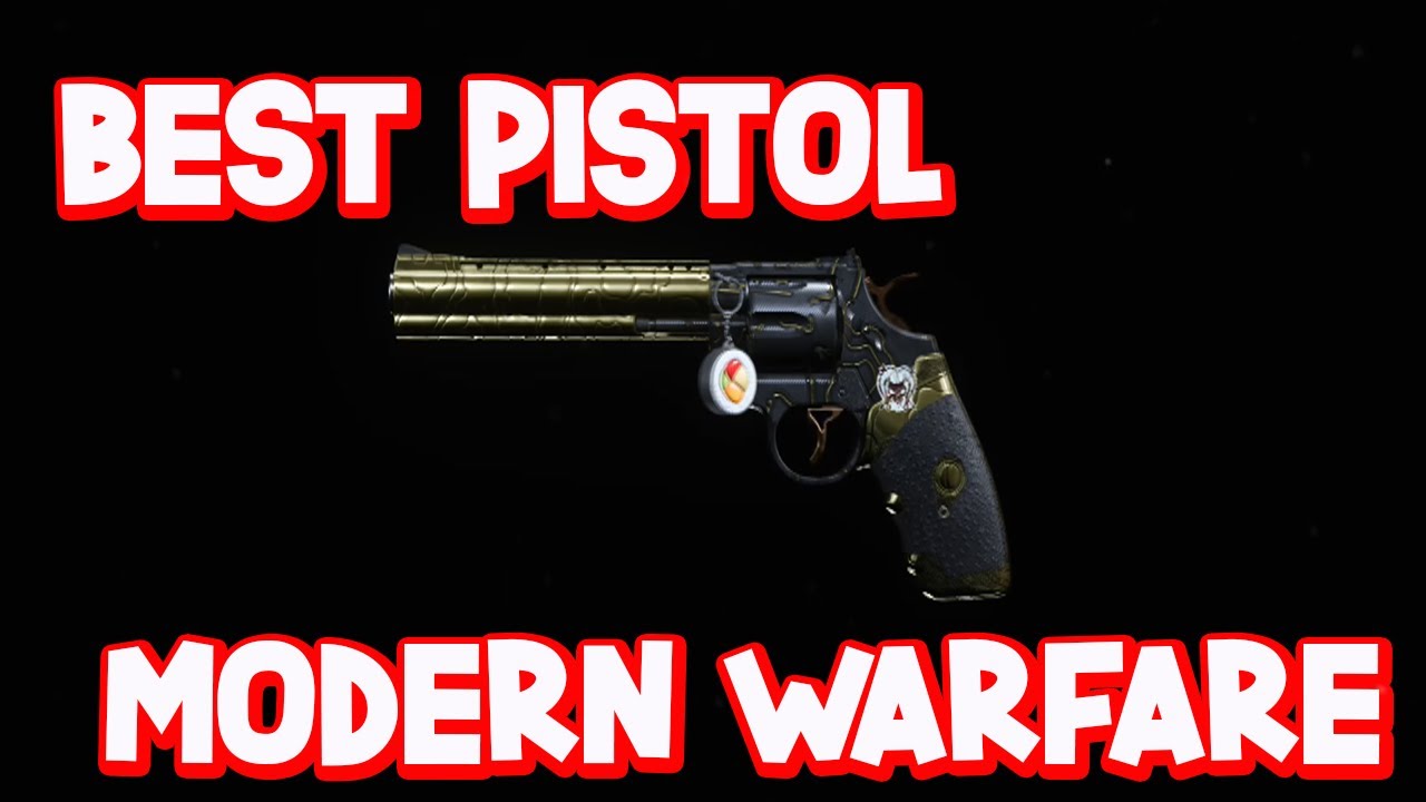 Call Of Duty: Modern Warfare Best Pistol In The Game - YouTube