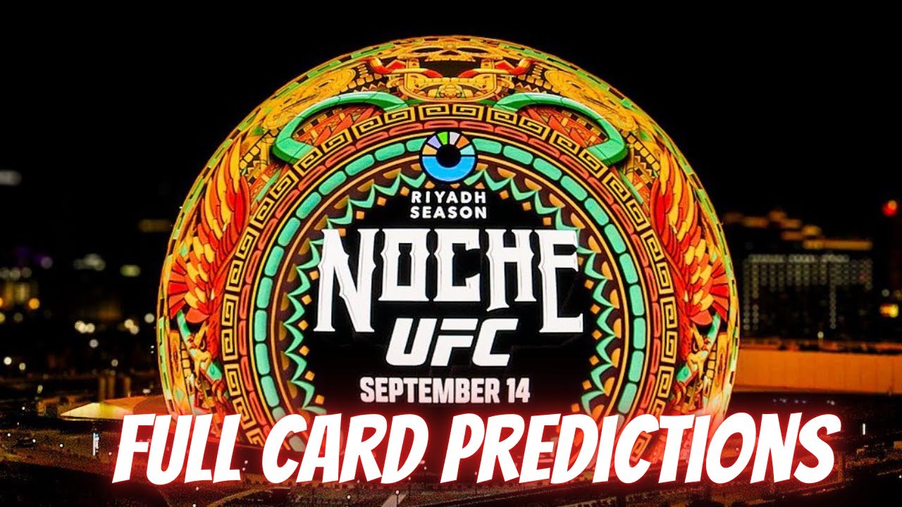 UFC 306 Full Card Predictions and Best Bets - YouTube