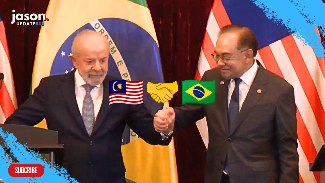 Sidang Media Bersama PM Malaysia, Anwar Ibrahim dan Presiden Brazil ...