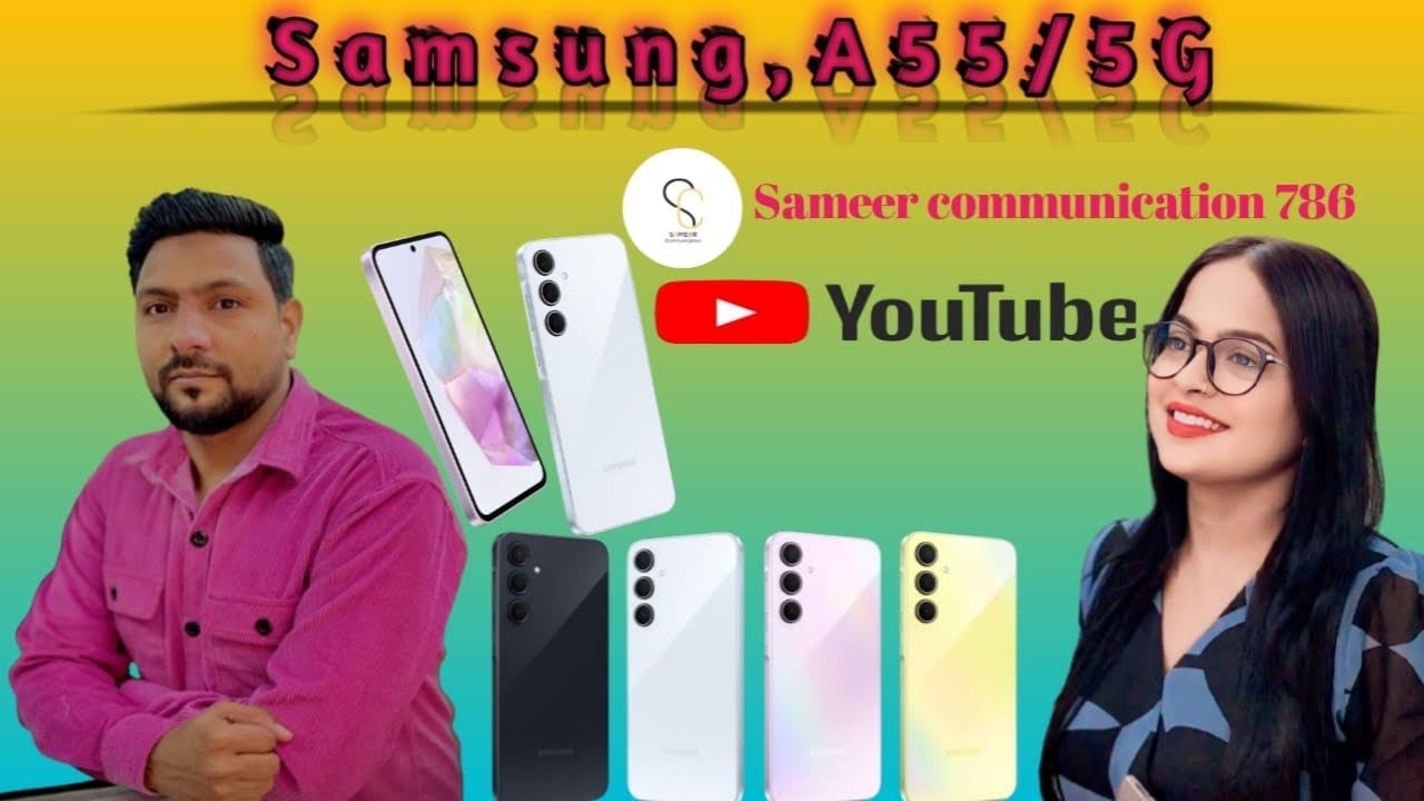 Samsung Galaxy A55 5G Review After 7 Days- FLAGSHIP EXPERIENCE ! Sameer communication - YouTube