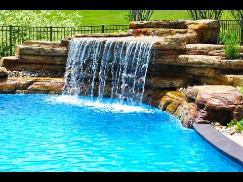 Custom Concrete Pool By World Class Pools - YouTube