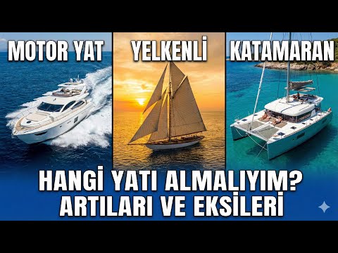 Tekne Almadan Önce Bunu İzle! | Hangi Tekneyi Almalıyım? Motor Yat mı, Yelkenli mi, Katamaran mı?