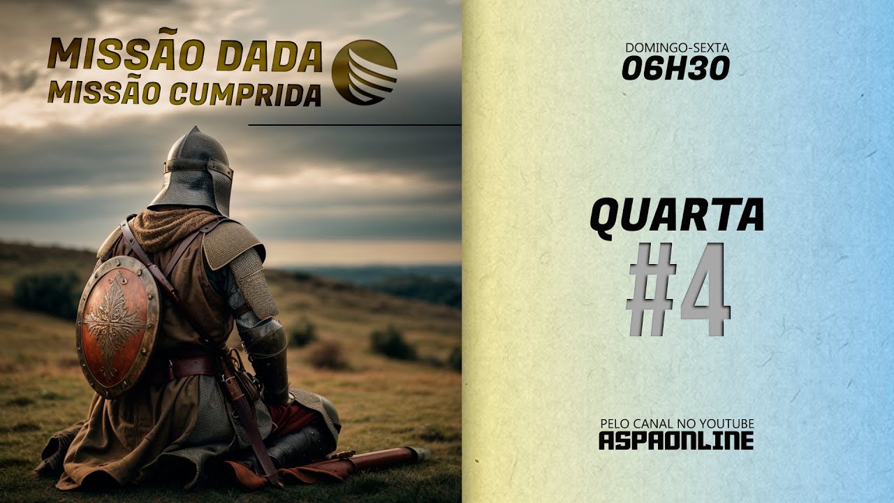 Quarta, Missão dada, Missão cumprida #04 - YouTube