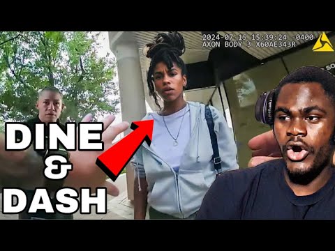 Woman Attempts To Dine & Dash (GONE WRONG) - YouTube