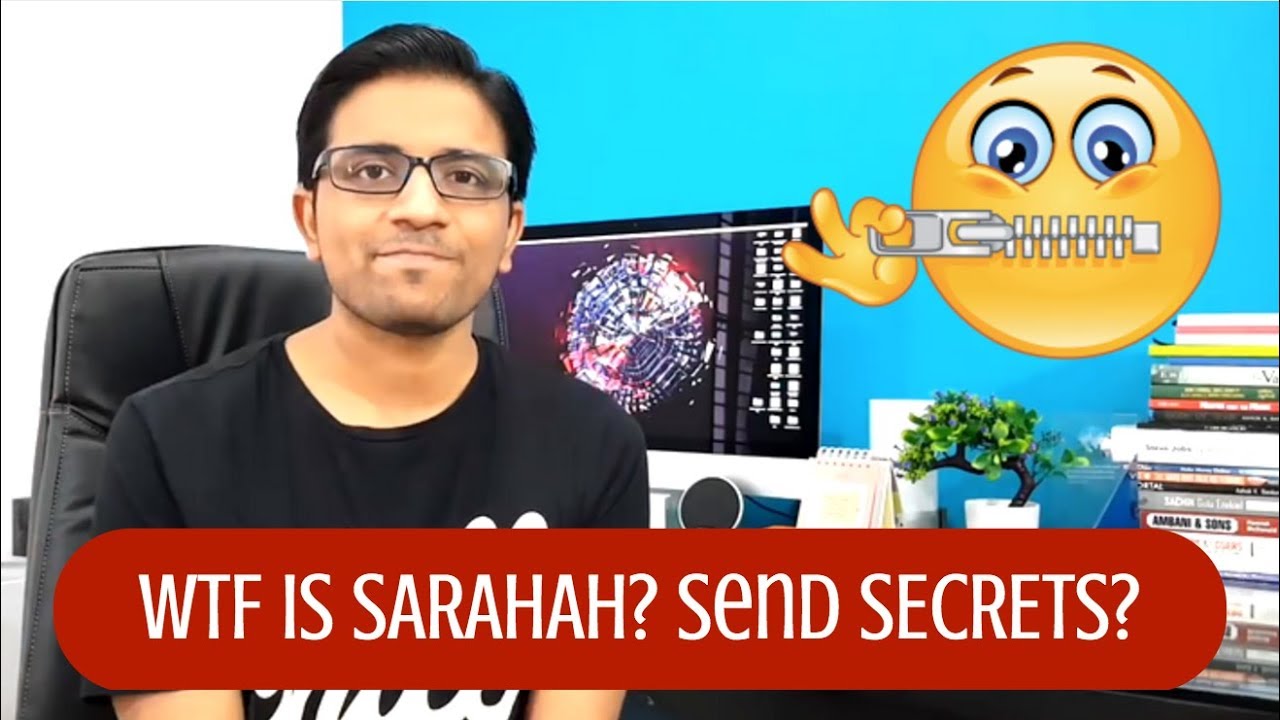 Hindi - What is SARAHAH? Share your Secrets Secretly? - YouTube