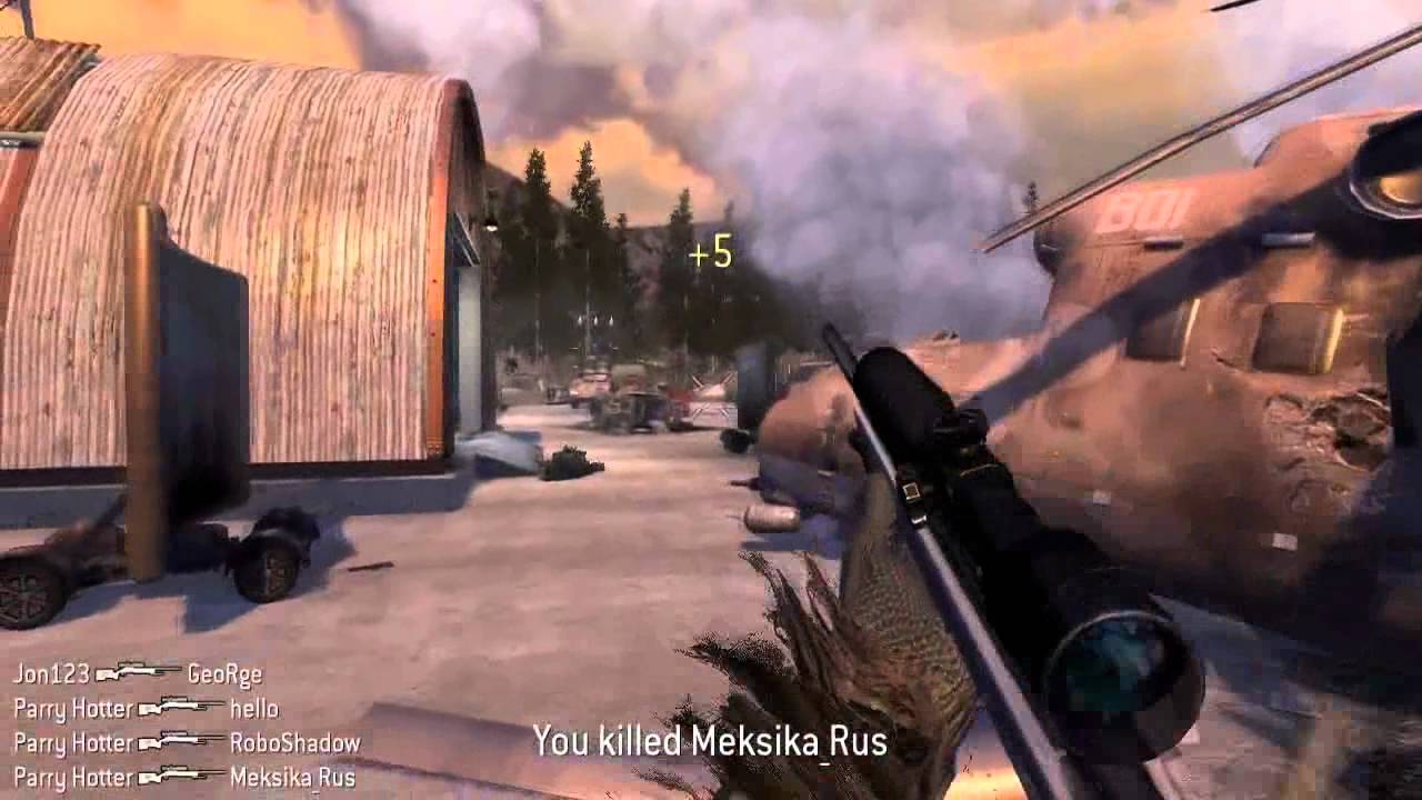 COD4 test hud locked. - YouTube