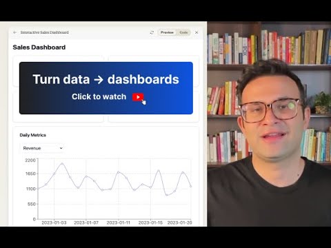How to turn data into dashboards (without writing any code) - YouTube