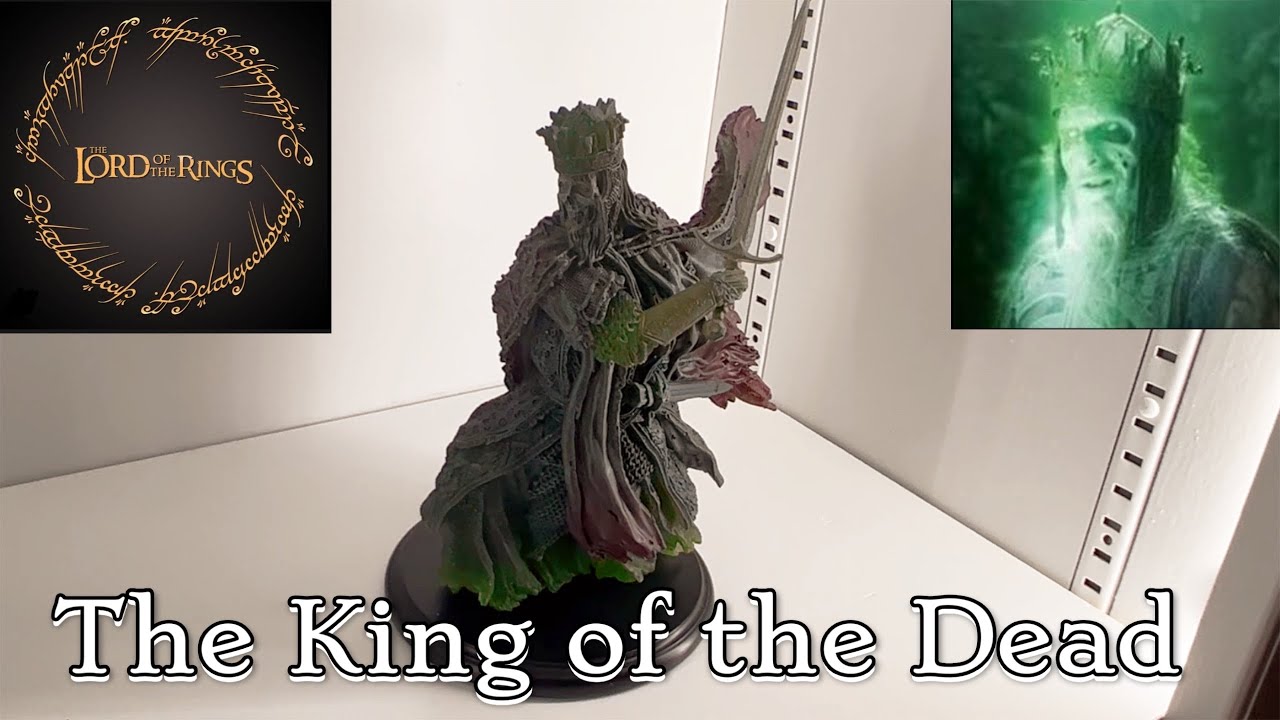 Weta workshop The King of the Dead miniature/ Lord of the Rings ...