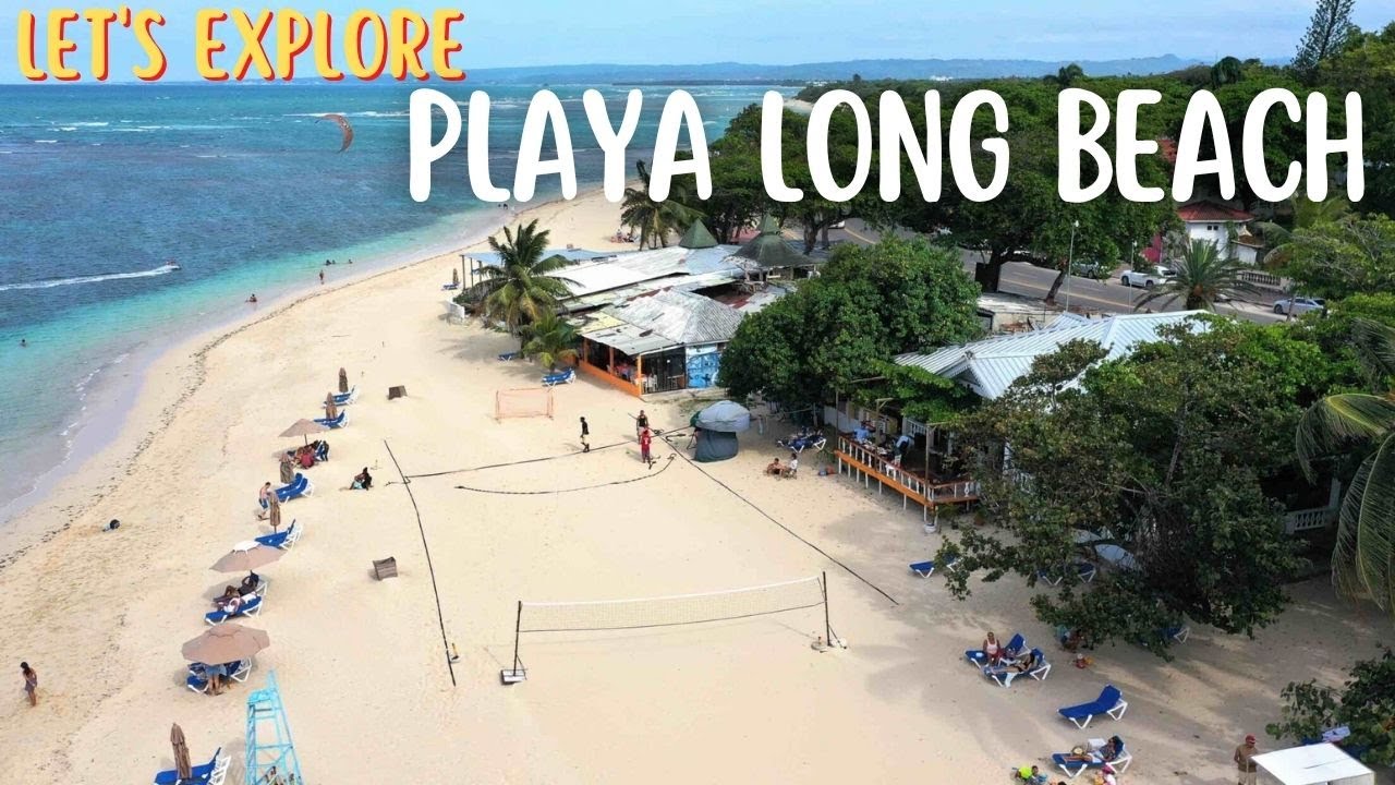 Let's explore Playa Long Beach⛱️, Puerto Plata, Dominican Republic 🇩🇴 ...