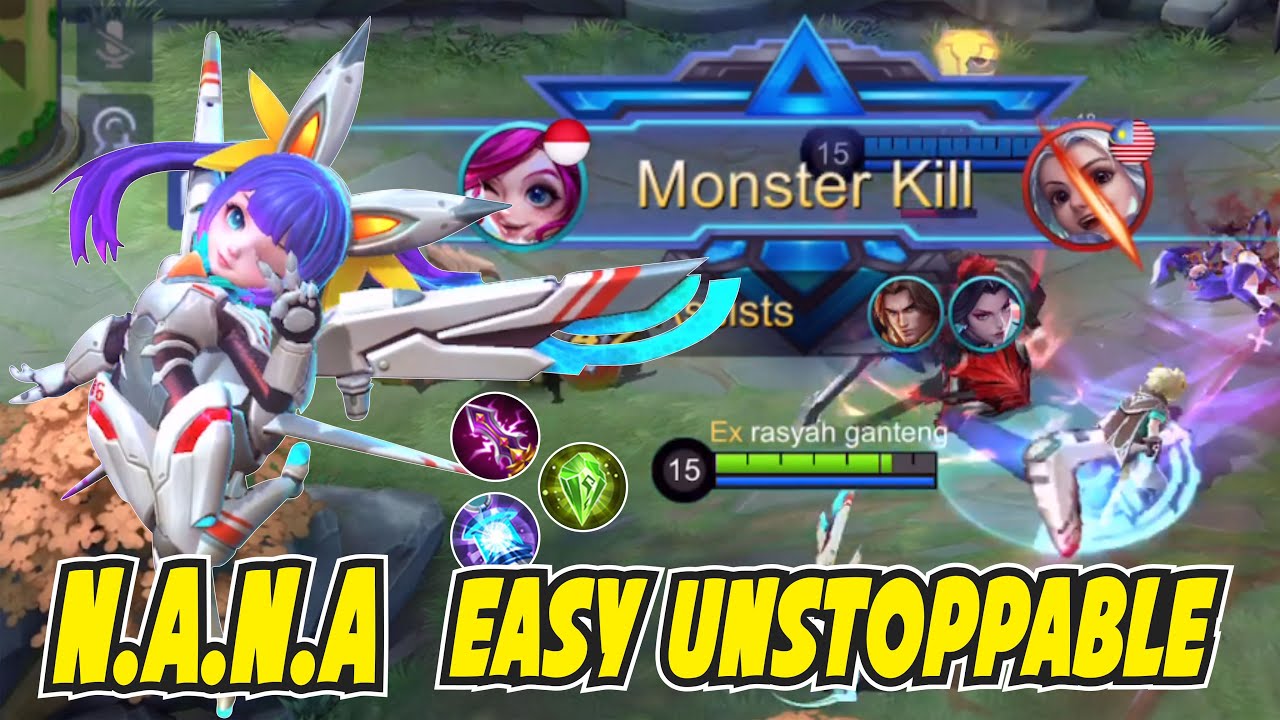 NEW SKIN NANA MECHA BABY! AUTO WIN COY!! - MOBILE LEGENDS INDONESIA ...