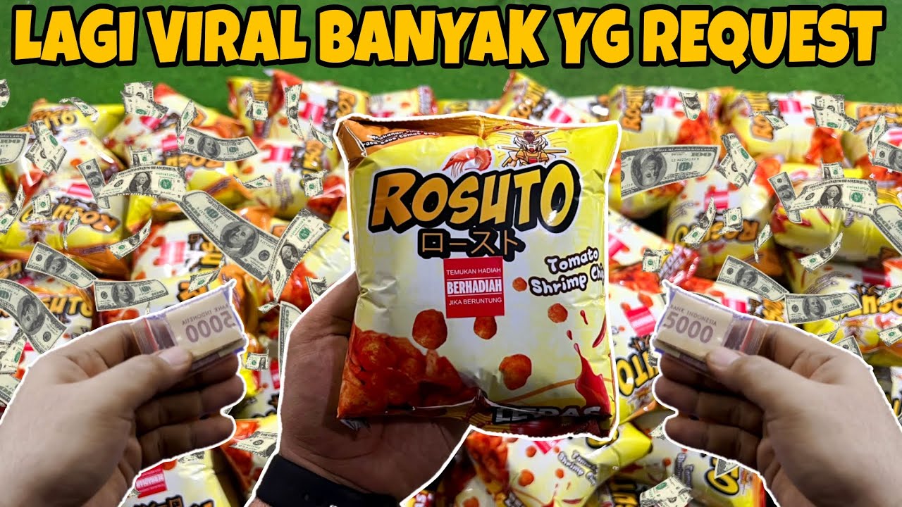 LAGI VIRAL!!! SNACK ROSUTO HADIAHNYA MANTAP!!! CUSS UNBOXING - YouTube