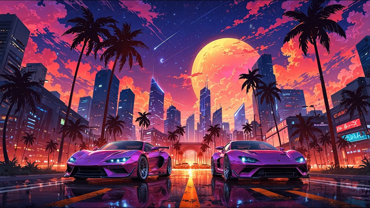 EDM Retrowave - Night Drive - YouTube