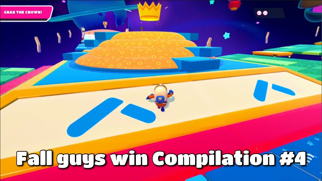 Fall Guys win Compilation #4 - YouTube