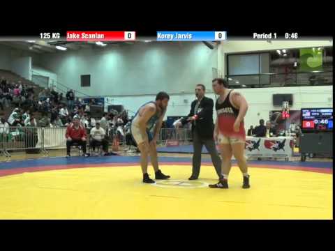 125 KG R16 - Jake Scanlan (OTC) vs. Korey Jarvis (Canada/Guelph WC ...