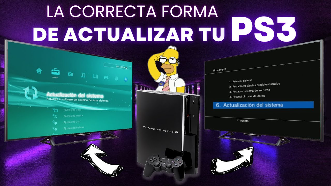 Dos formas seguras de actualizar el sistema del PS3 😎, enterate como ...