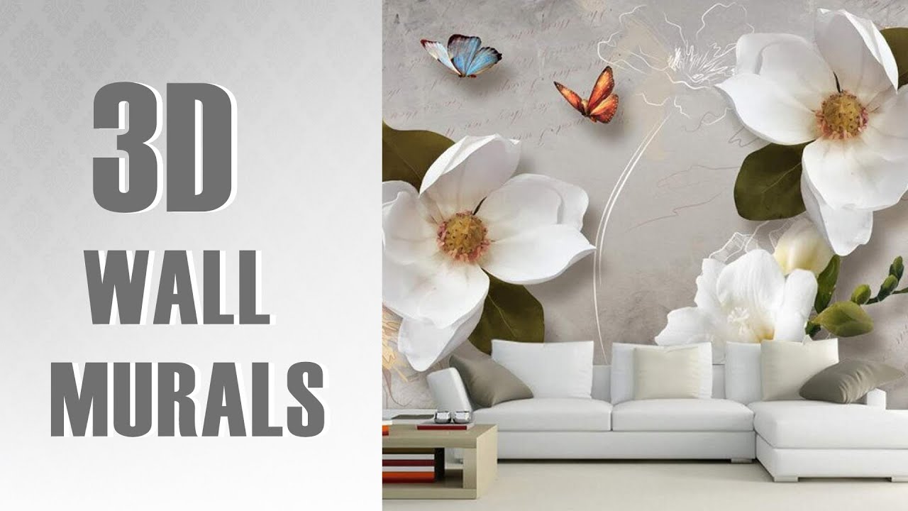 3D Wall Murals Ideas || Decor Realm || Interior Design Ideas - YouTube