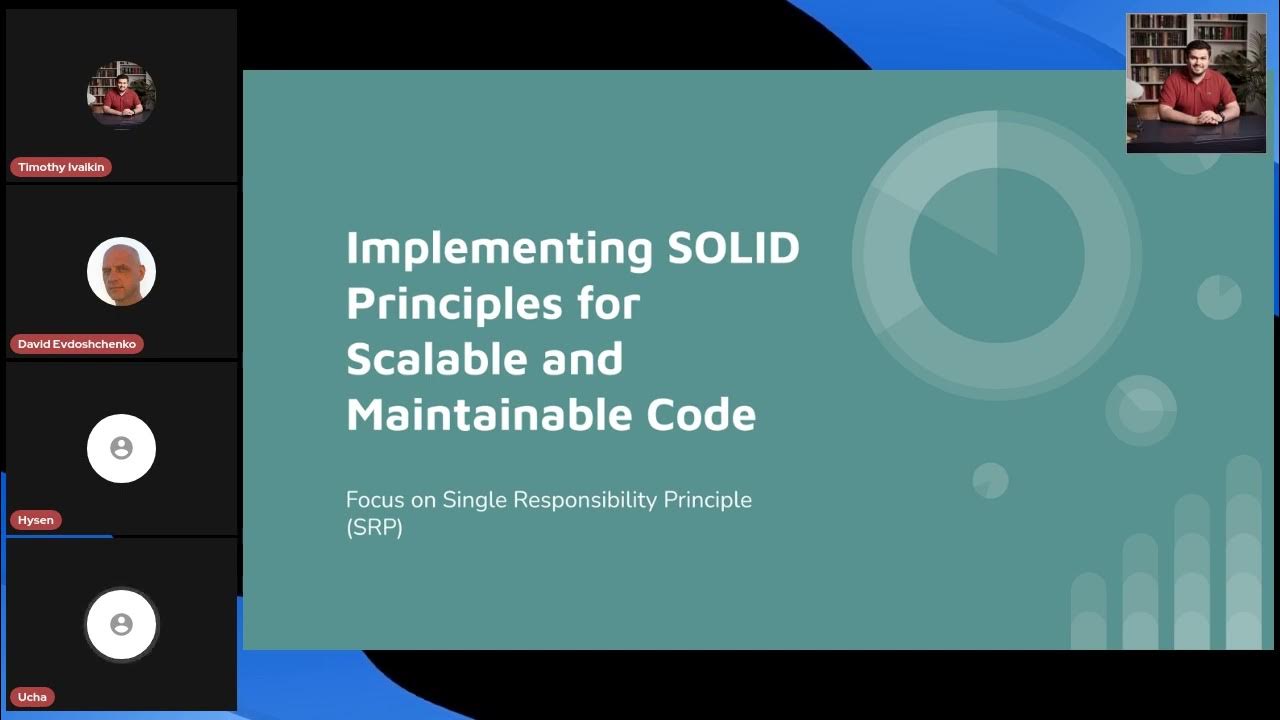 SOLID Foundations: Implementing the Single Responsibility Principle (SRP) for Scalable Code ...