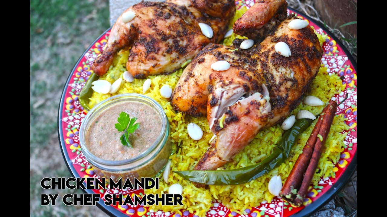 Chicken Mandi & Mandi Sauce Recipe | How To Make Chicken Mandi & Mandi ...