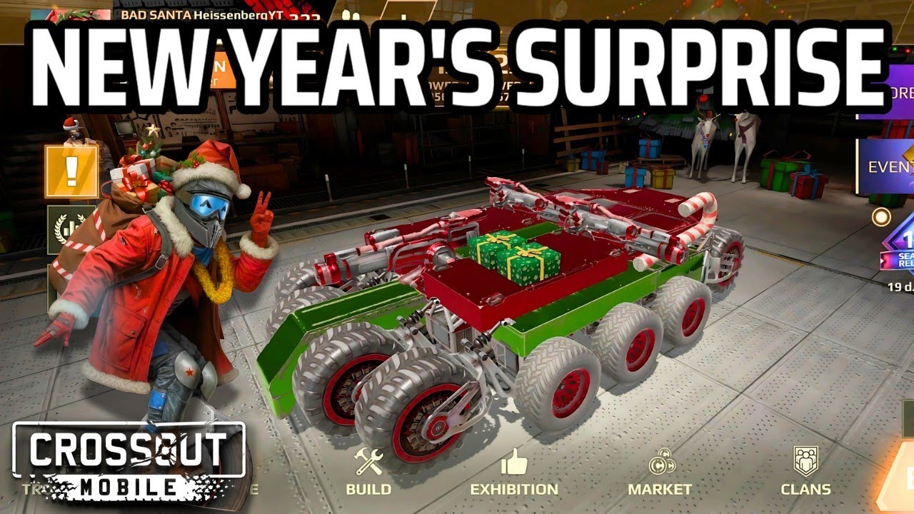 New Year and Christmas Gifts! 🎁 Crossout Mobile - YouTube