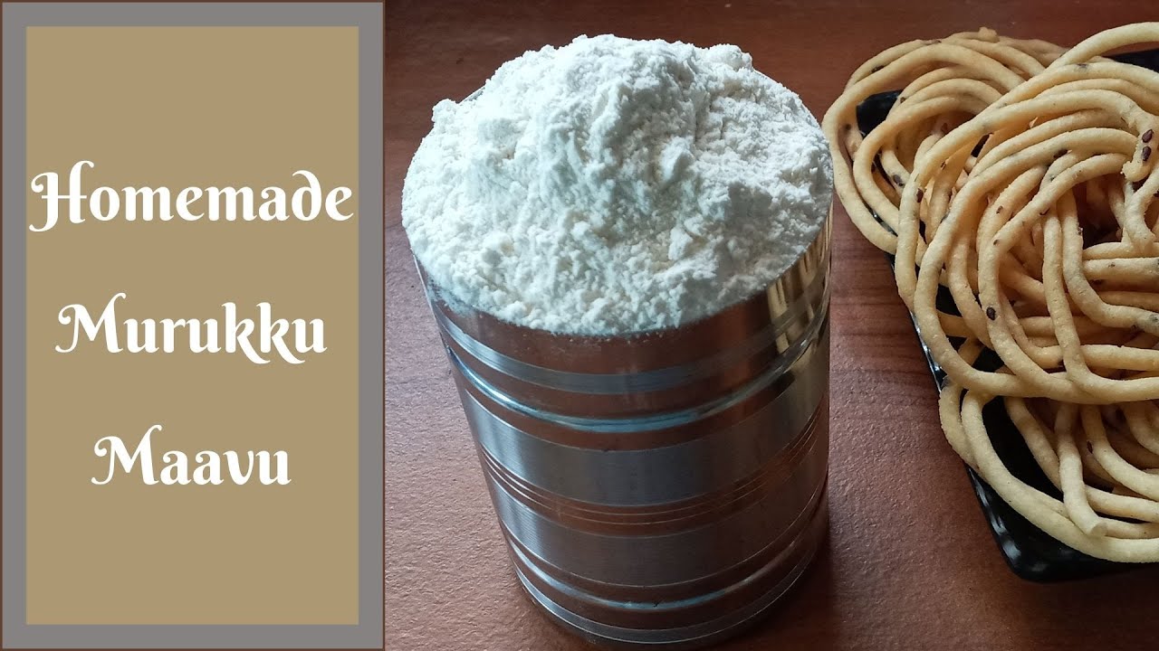 Murukku Maavu/முறுக்கு மாவு அரைப்பது எப்படி/Homemade Murukku Powder ...