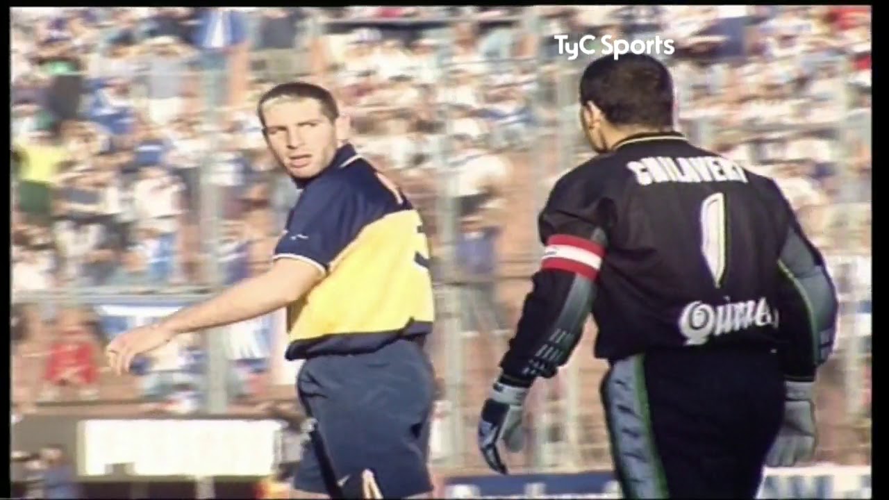 Pelea entre Palermo y Chilavert en el medio de Vélez - Boca - YouTube