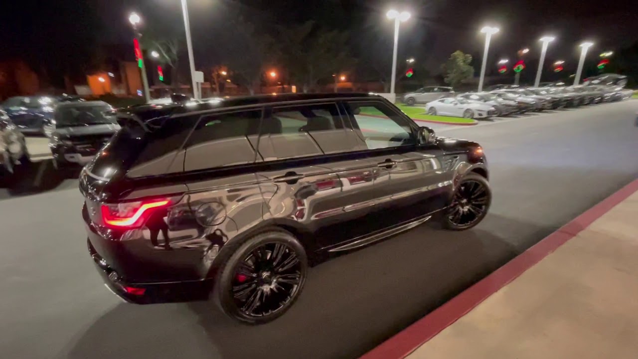 Range Rover Sport Dynamic V8 Supercharged - YouTube