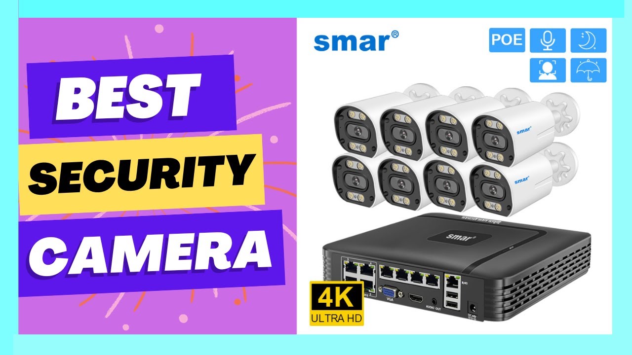 Smar NVR POE Security Camera System - YouTube