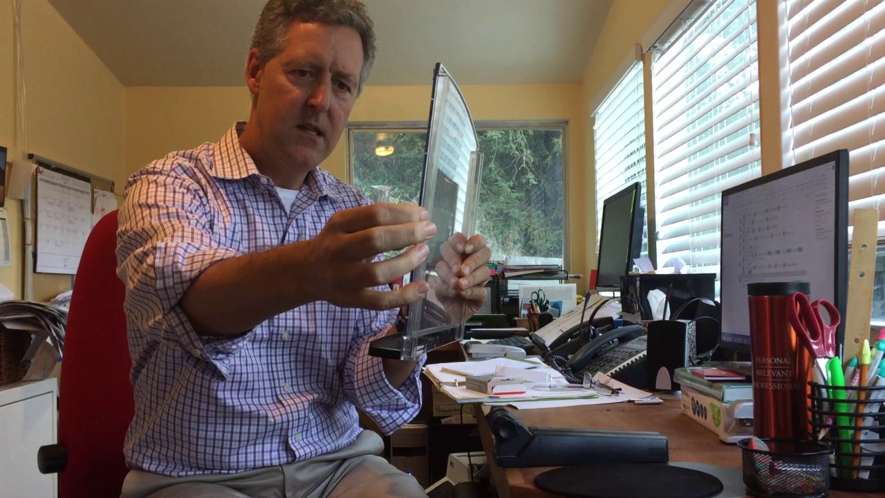 3M DH640 document holder - YouTube