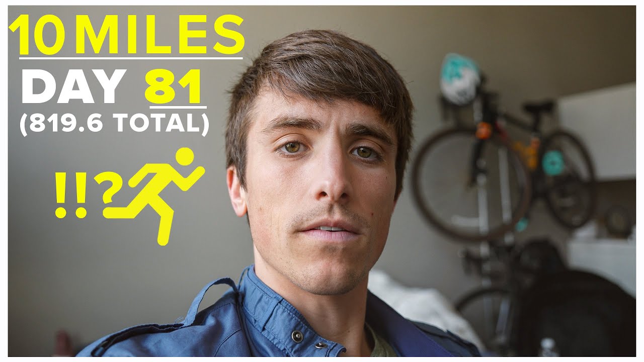 Running 10 Miles a day FOR A YEAR?! DAY 81!! - YouTube