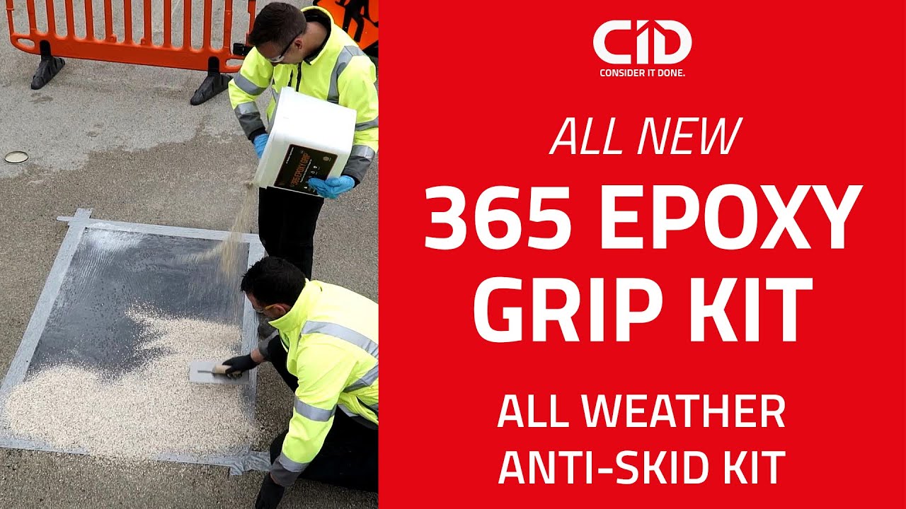365 Epoxy Grip - All Weather Anti-Skid Kit - YouTube