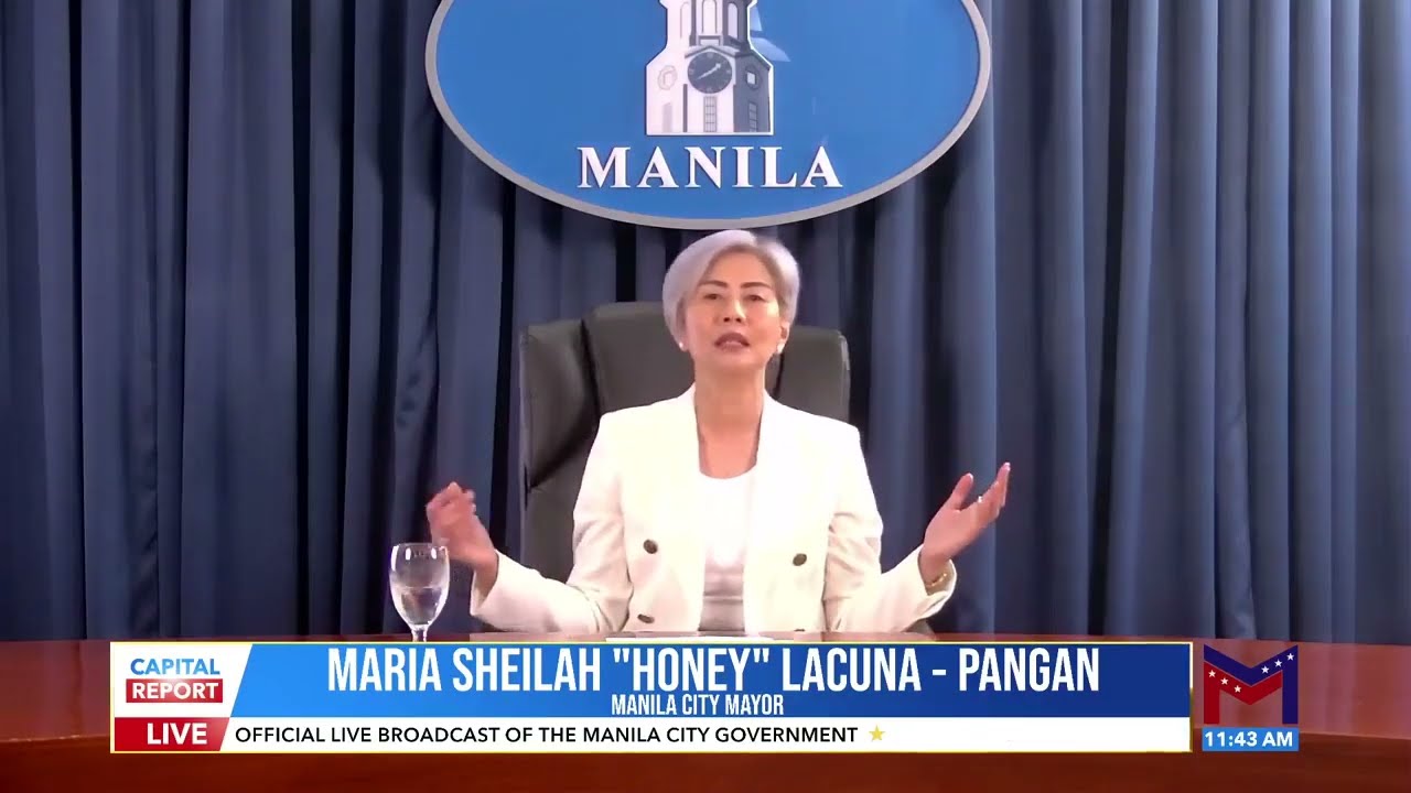 THE CAPITAL REPORT | MAYOR HONEY LACUNA - PANGAN | SEP. 9, 2022 - YouTube