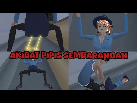 Akibat P!p!s Sembarangan ||Flim Sakura School Simulator||