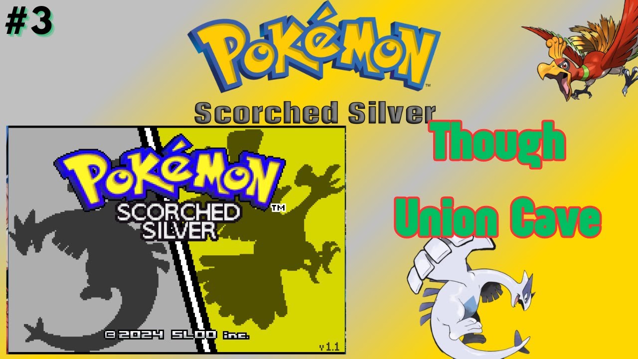 Lets Play Pokémon Scorched Silver, NEW rom hack: #3, Union Cave Time ...